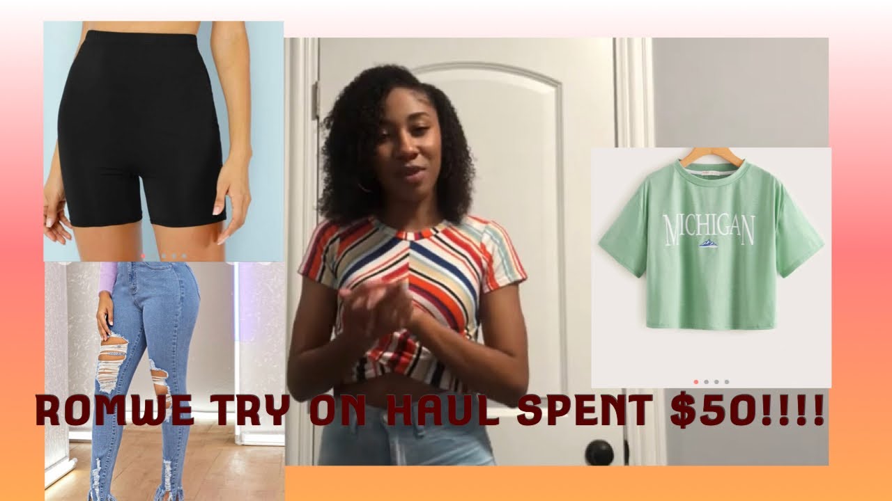 ROWME Try On Haul ! ! ! Spring 2020 - YouTube