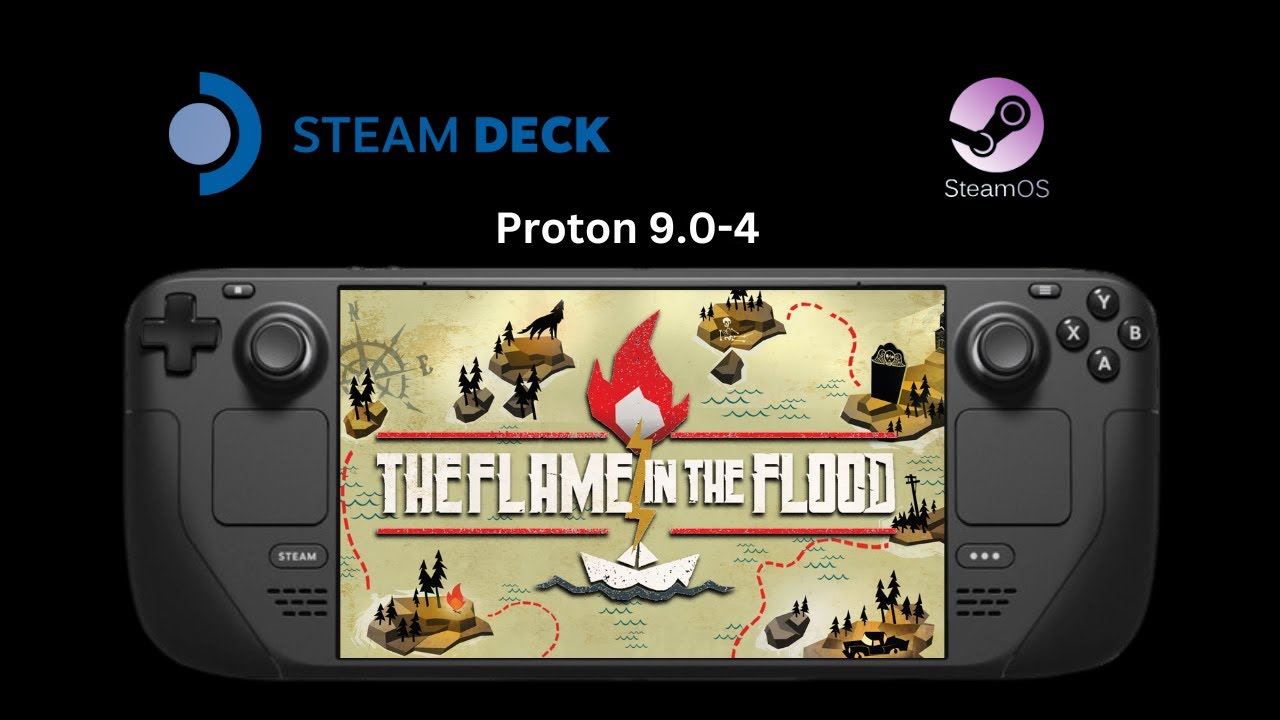 The Flame in the Flood (2016) - Steam Deck Gameplay | Crafting/Survival ...