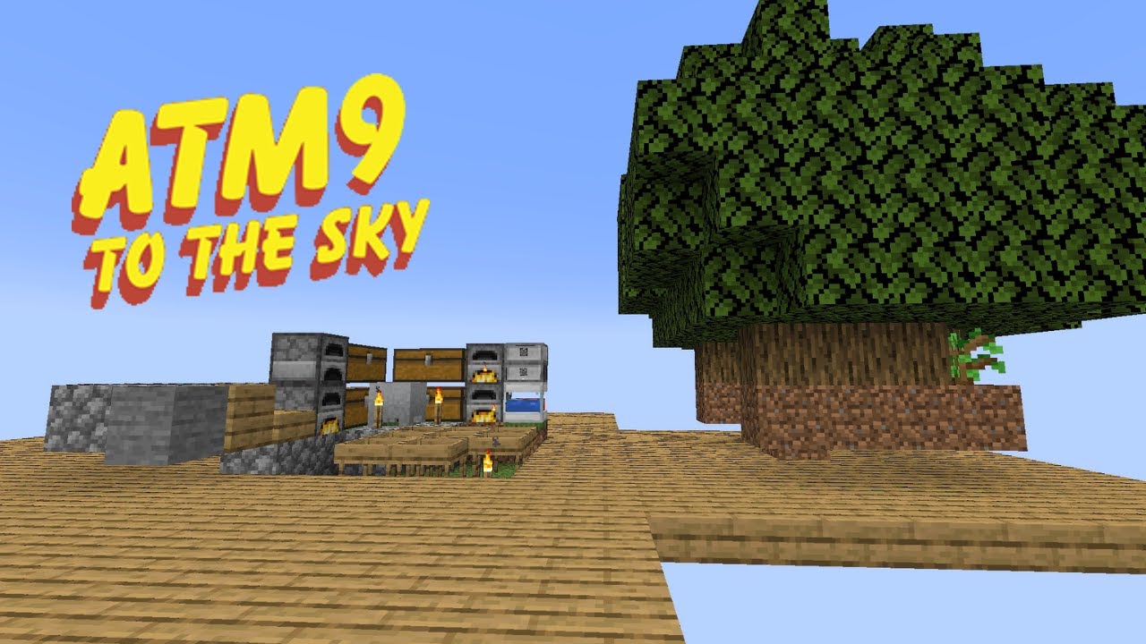 【ATM9 sky】EP1 第1集 鵝卵石製造機 cobble gen - YouTube