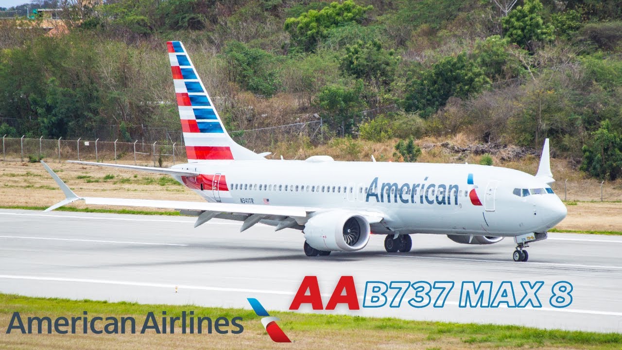 FINAL AMERICAN AIRLINES B737 MAX 8 FLIGHT BEFORE DAILY A321 FLIGHTS ...