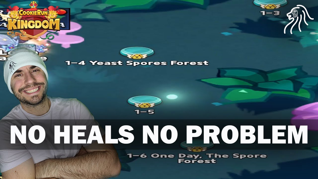 Beast Yeast Hard Mode Team 1-1 to 1-9 | No Healer Team | Cookie Run ...