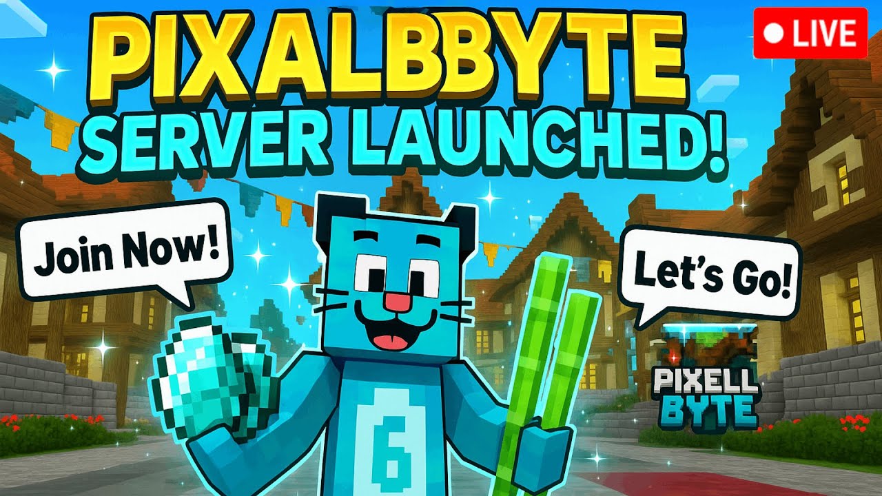 Building a Survival Castle in Minecraft Pixelbyte SMP 🔴 | Epic Minecraft Castle Build! - YouTube