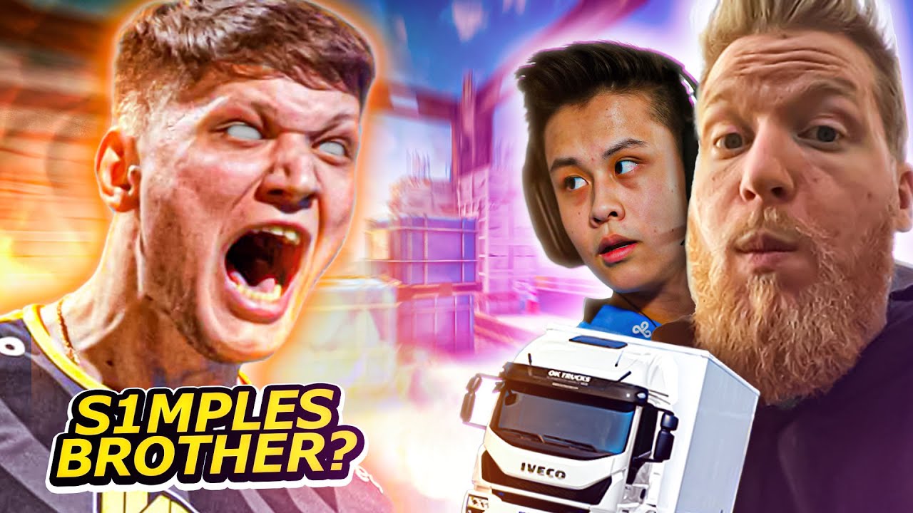 We Ran Into S1mples Evil Brother "P1mple" - YouTube