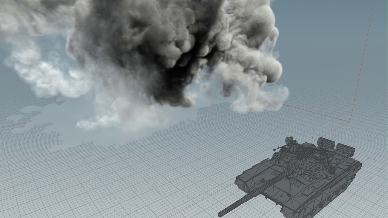 Shockwave Smoke (ver. 1, density_scale = 50) [Houdini FX 16] - YouTube