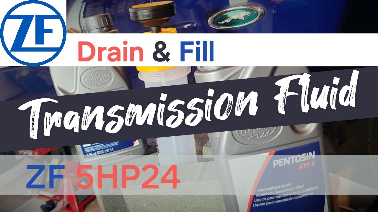 2001 Jaguar XK8 - Transmission Fluid Change - YouTube