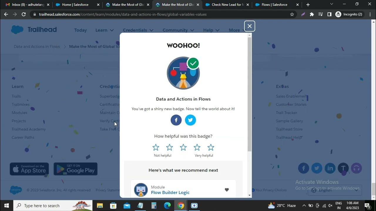 Make the Most of Global Variables and Values | Data and Actions in Flows - YouTube
