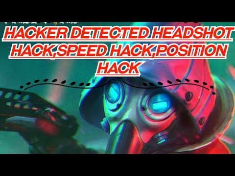 Hacker detected headshot hack,speed hack,position hack - YouTube