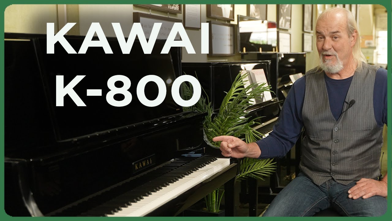 Kawai K-800: An Upright GRAND Piano?!? - YouTube