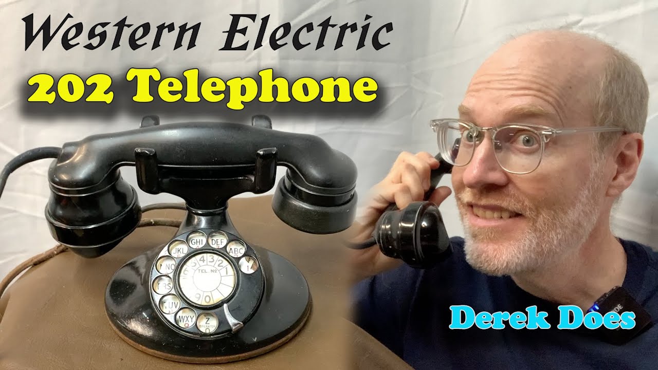 Western Electric 202 Telephone. - YouTube