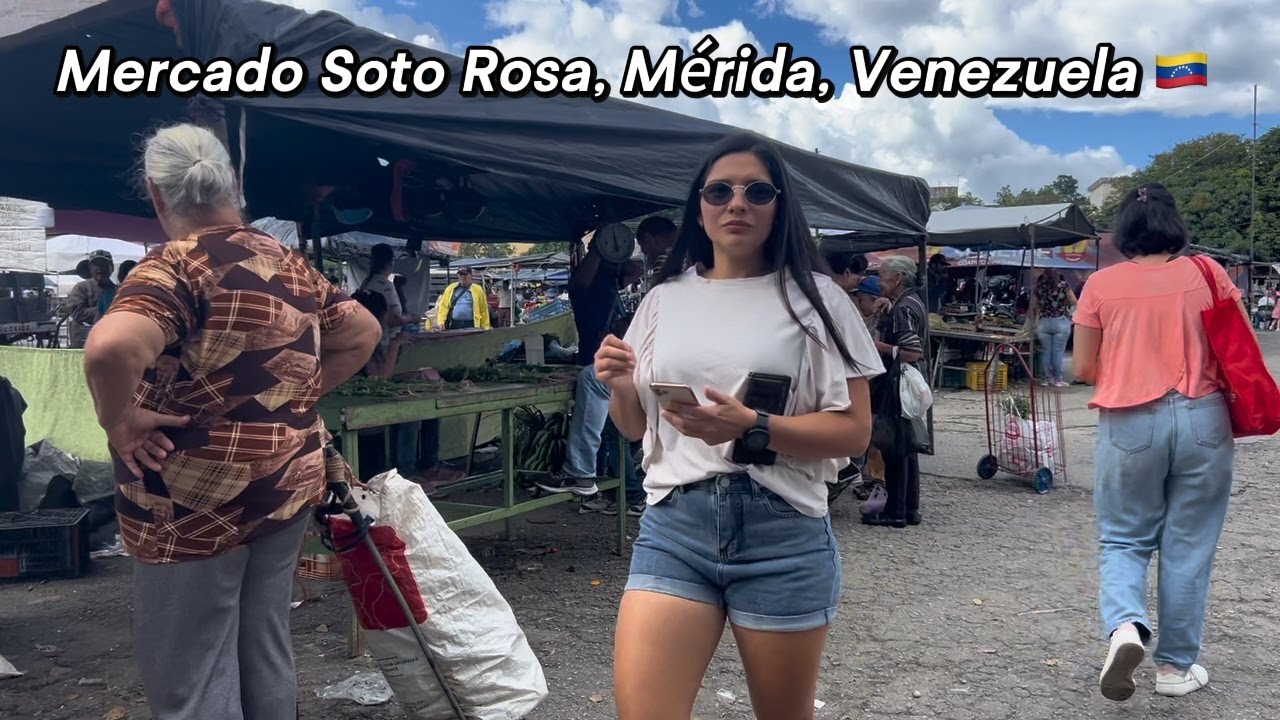 🇻🇪 Merida, VENEZUELA, walking in el mercado SOTO ROSA #walkingtour # ...