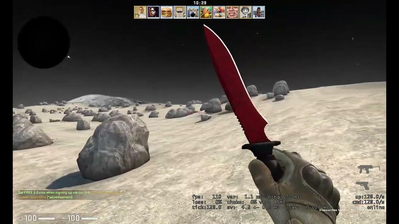🔥CLASSIC KNIFE CRIMSON WEB SHOWCASE / UNDERRATED KNIFE IN CS2🔥 - YouTube