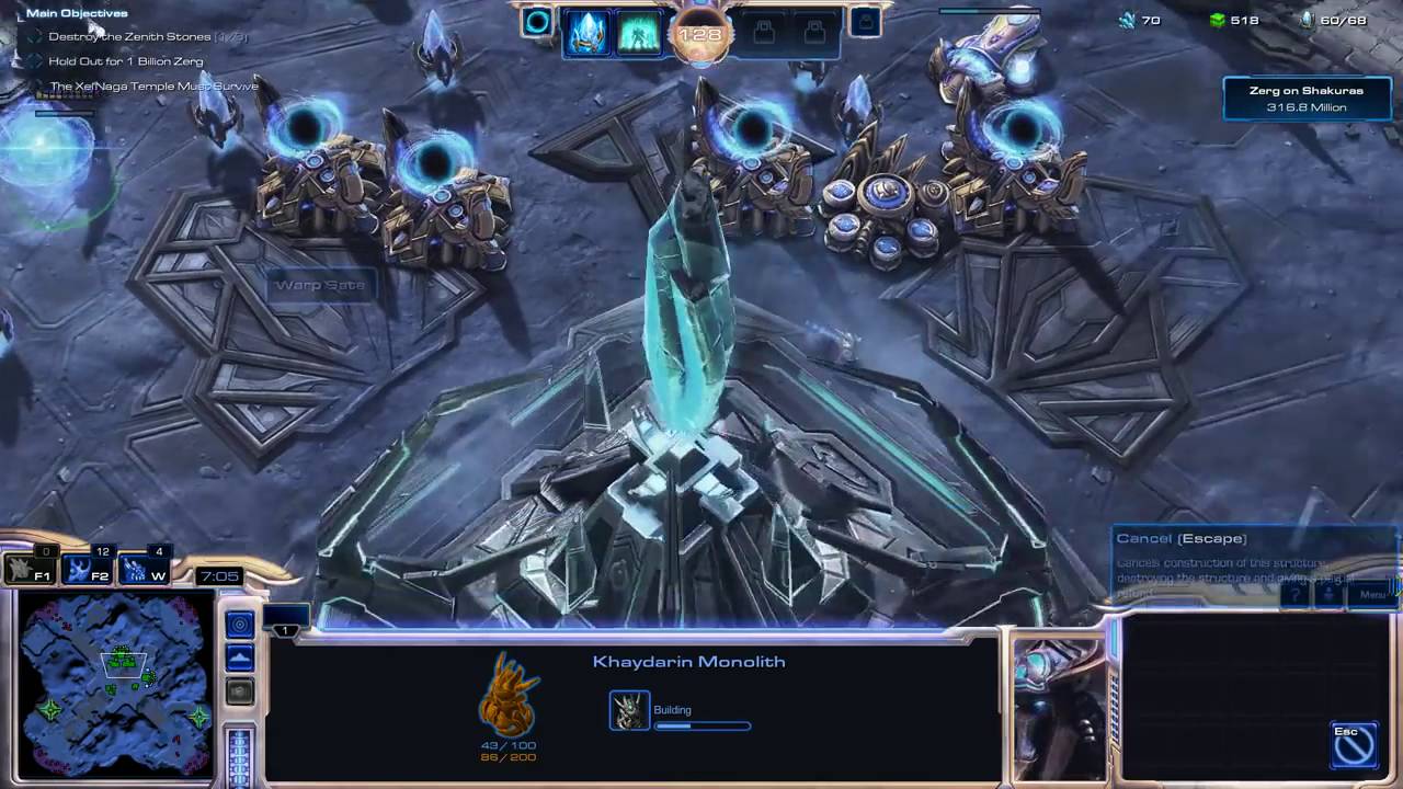 Starcraft 2: Legacy of the Void Campaign 07 Last Stand - YouTube