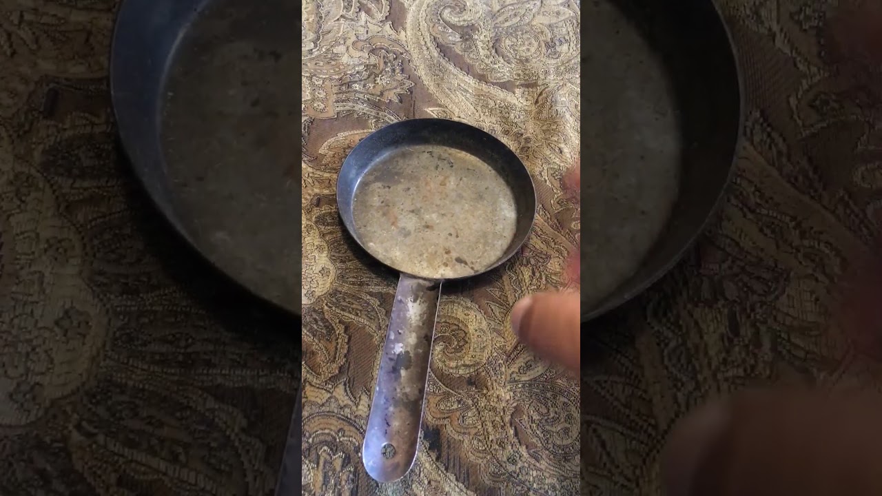 Civil war frying pan - YouTube