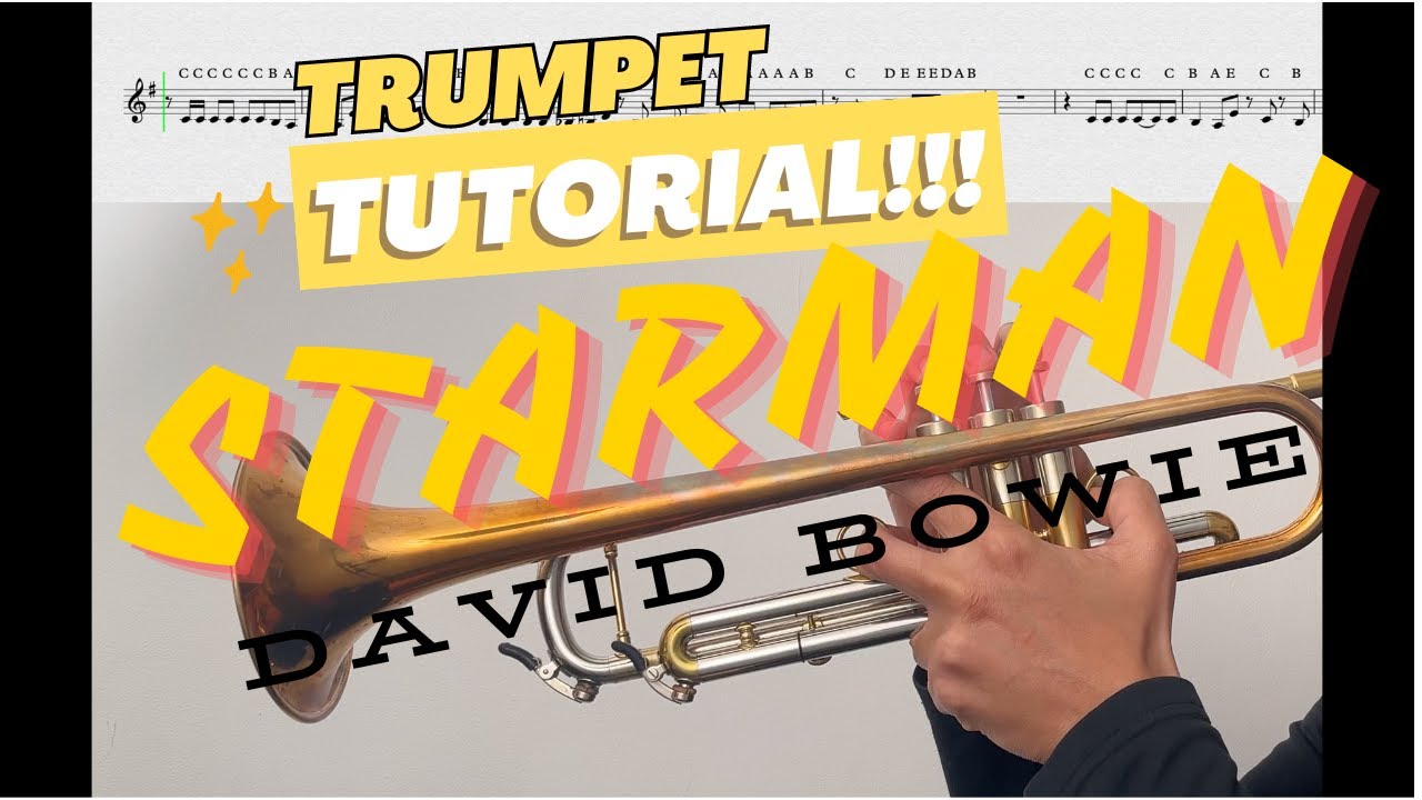 Learn to play Starman by David Bowie on Trumpet! - YouTube