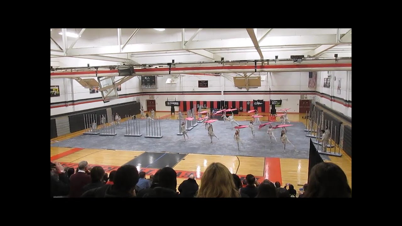 Bridgewater-Raritan High School Winter Guard 2-14-2015 - YouTube