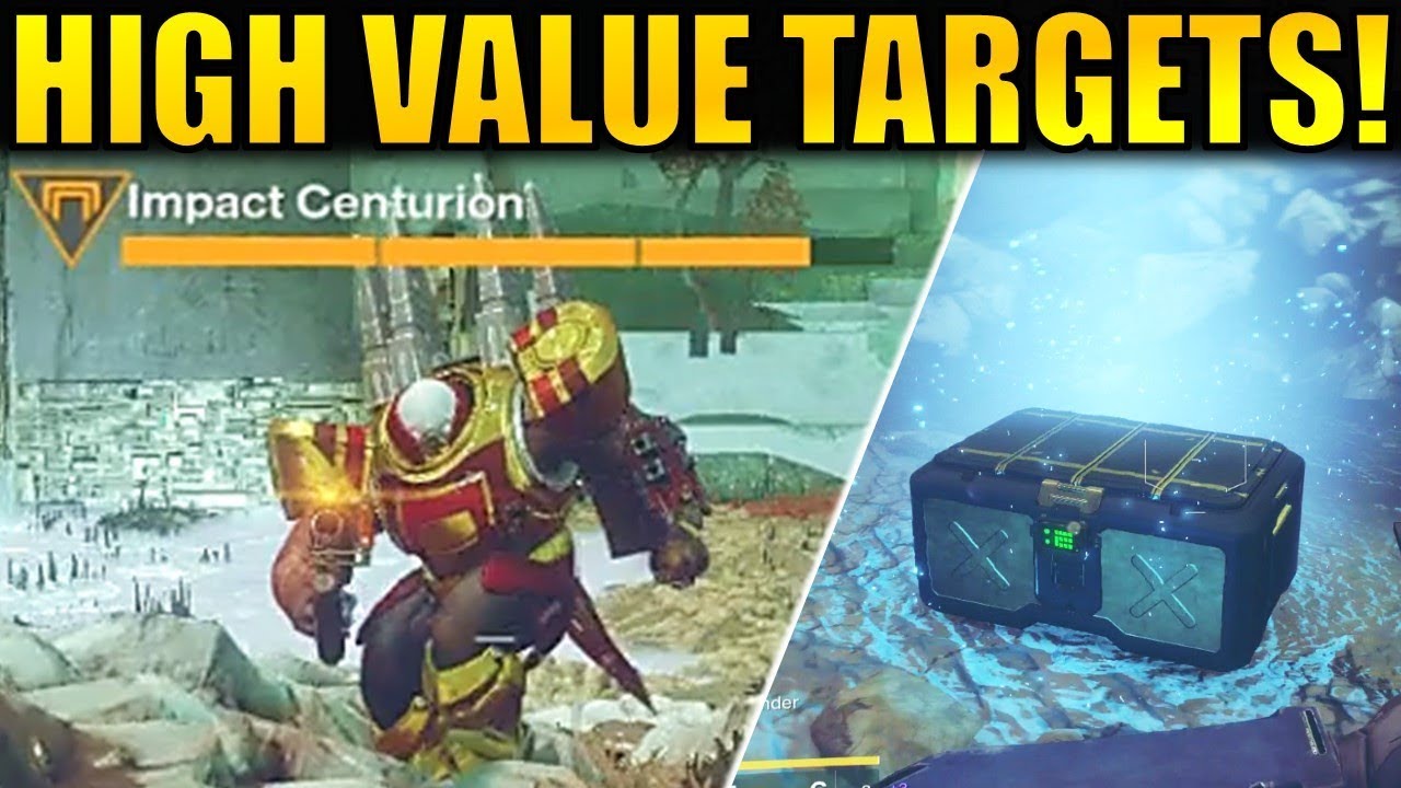 Destiny 2 PC Beta: HIGH VALUE TARGETS! Rare Loot Drops!? - YouTube