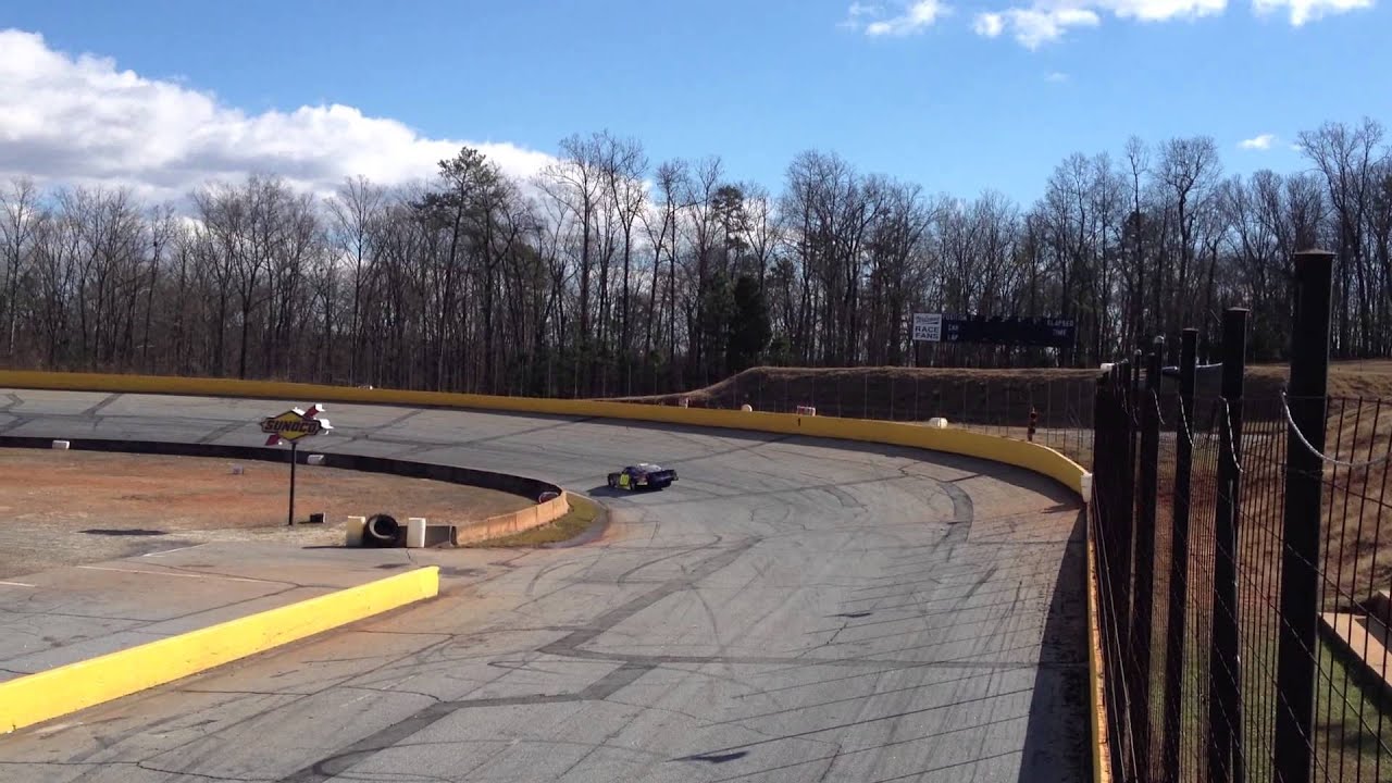 Cole Glasson testing Late Model at Anderson Speedway, SC View 2 - YouTube