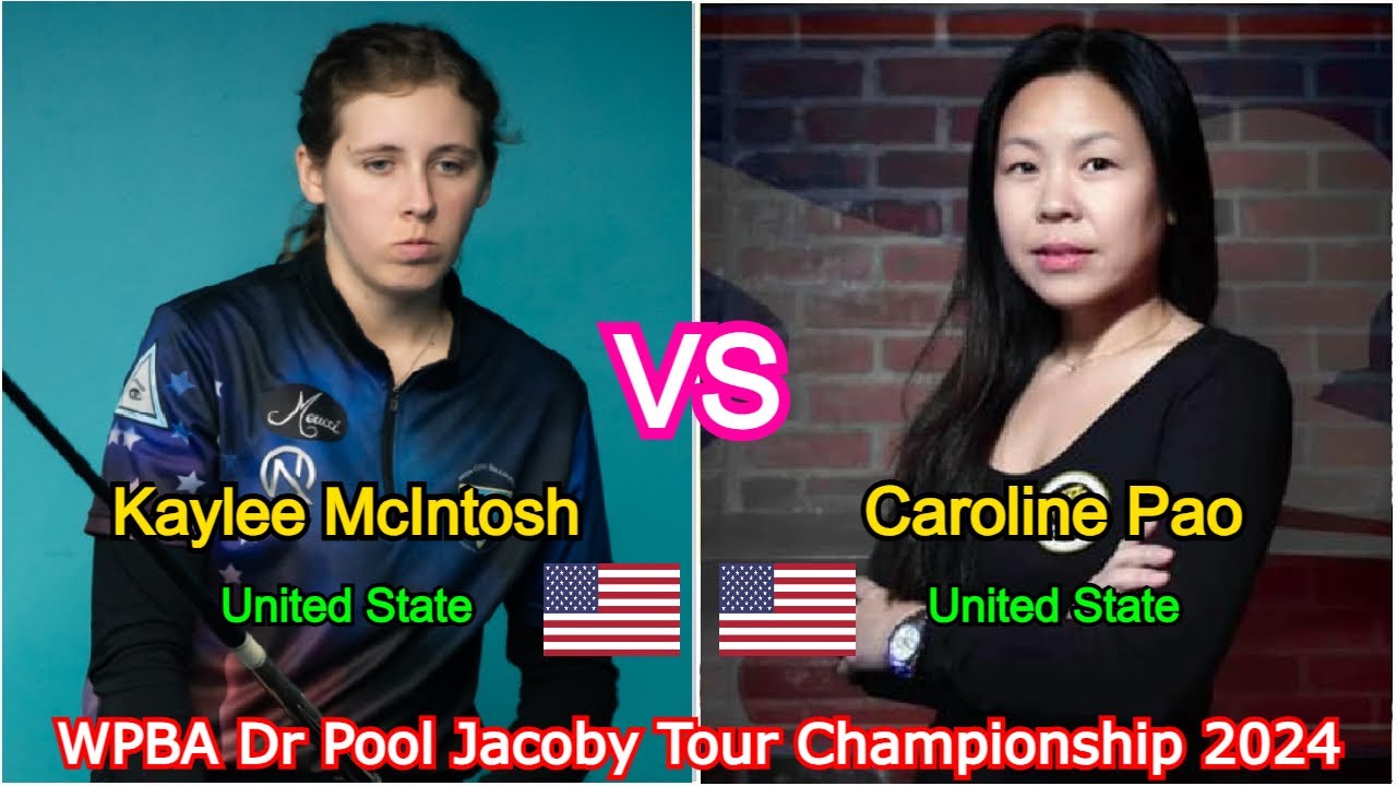 Kaylee McIntosh VS Caroline Pao | WPBA Dr Pool Jacoby Tour Championship ...