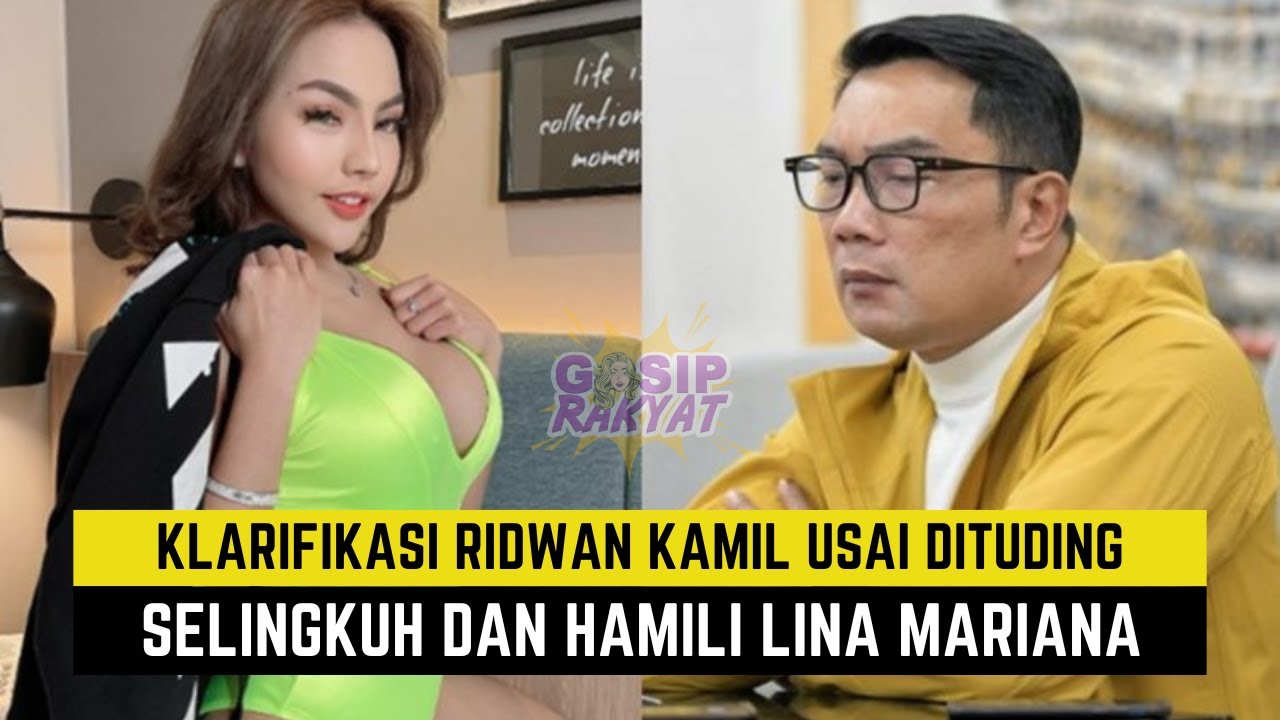 Klarifikasi Ridwan Kamil Usai Dituding Selingkuh dan Hamili Lina ...