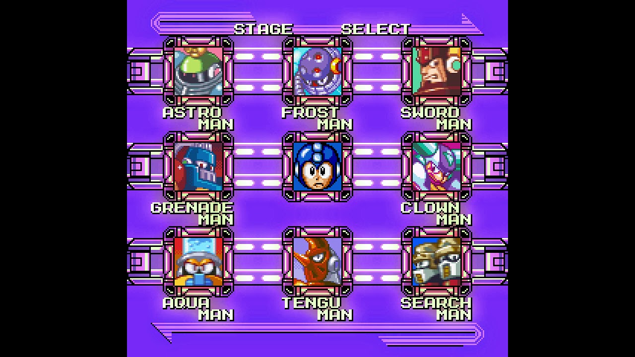 Mega Man 8 - Stage Select (SNES MM7 Remix) - YouTube