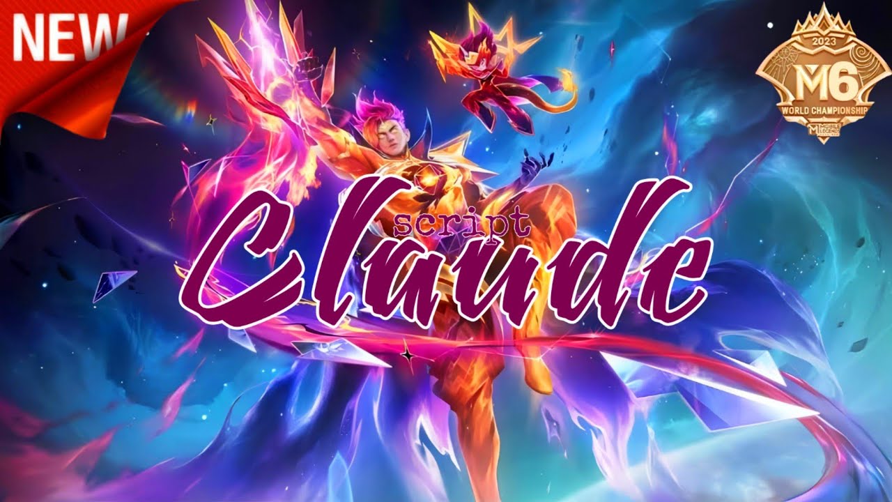 BARU!! Script Skin Claude M6 Tanpa Password | Full Effect & Sound_No ...