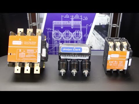 Joslyn Clark Heavy Duty Mining Vacuum Contactors - YouTube