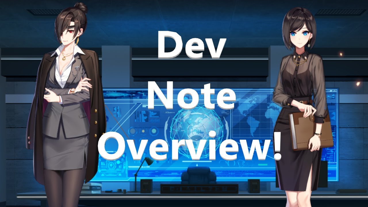 Dev Note 2 Overview and News! September 1st Will be BIG! (Counterside) - YouTube