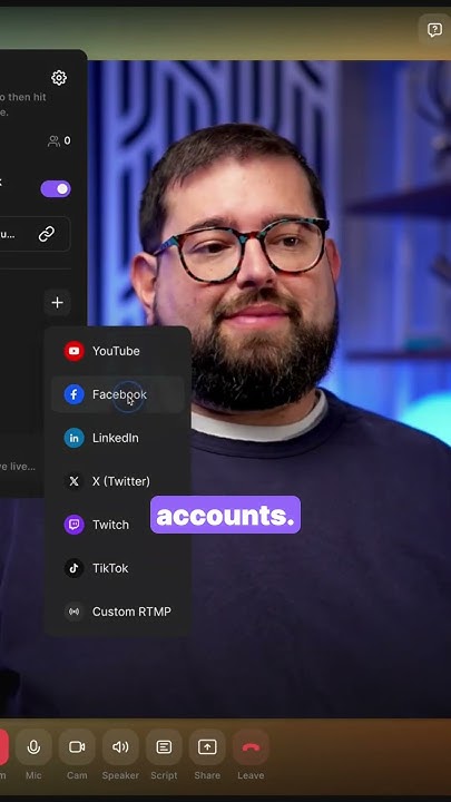 How to livestream to multiple platforms with Riverside - YouTube