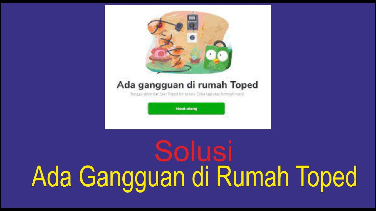 Cara Mengatasi Ada Gangguan di Rumah Tokopedia - YouTube