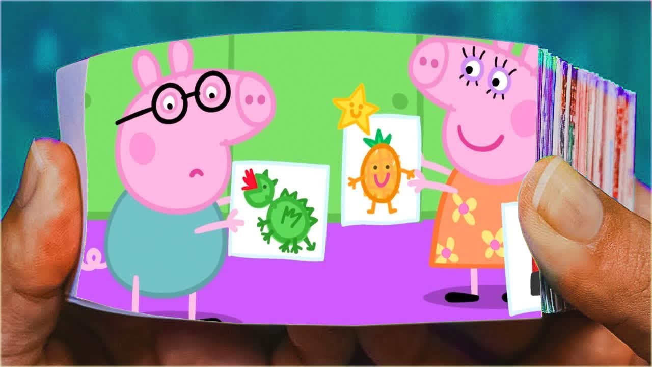Flip Book - Peppa Pig Full Episodes - Playgroup Star - Cartoons for ...