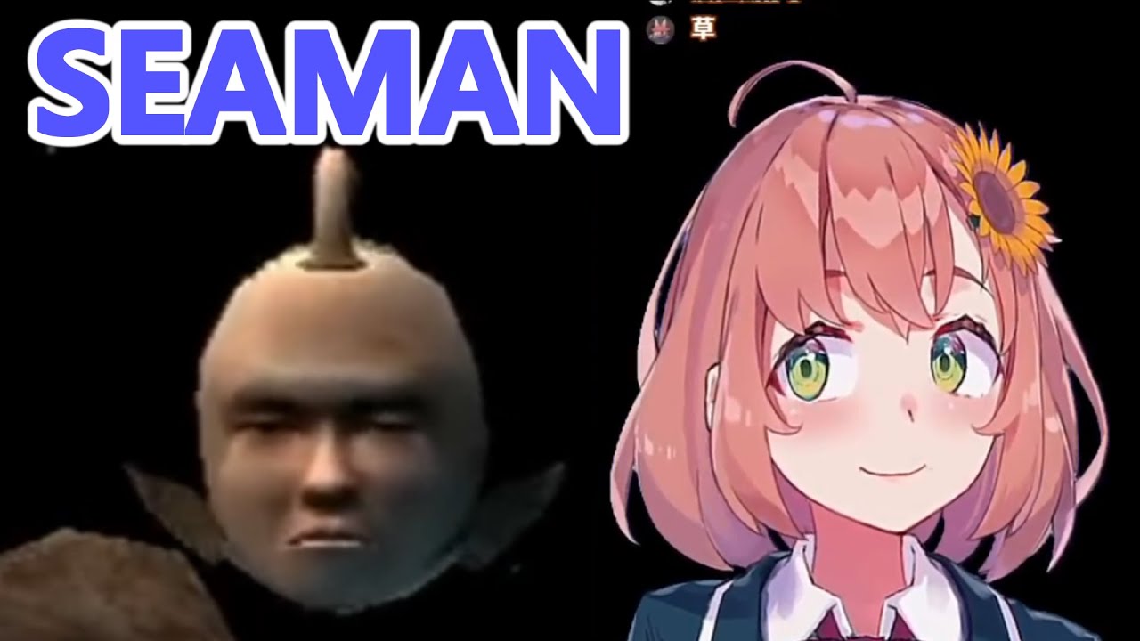 Himawari × Seaman First Contact PS2 "Seaman" Nijisanji ENGSUB - YouTube
