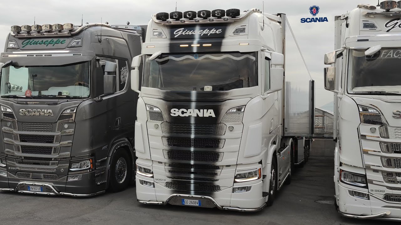 4k Scania Truck S500 (4x2) Limited Edition + Trailer Next Generation ...