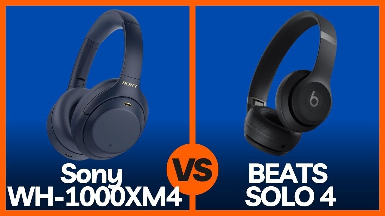 Sony WH-1000XM4 VS Beats Solo 4 - Which Headphones are Better? - YouTube