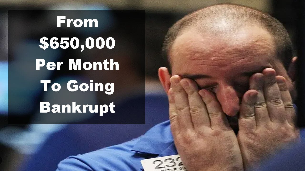 From $650,000 Per Month To Going Bankrupt ( DON'T TRADE LIKE THIS ...