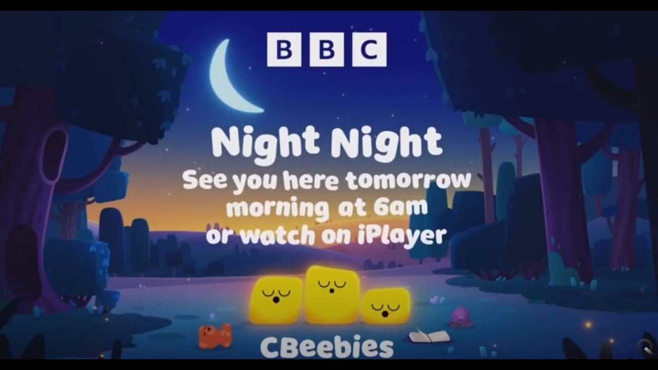 NEW CBeebies Re-brand Closedown/Bedtime hour ident - YouTube