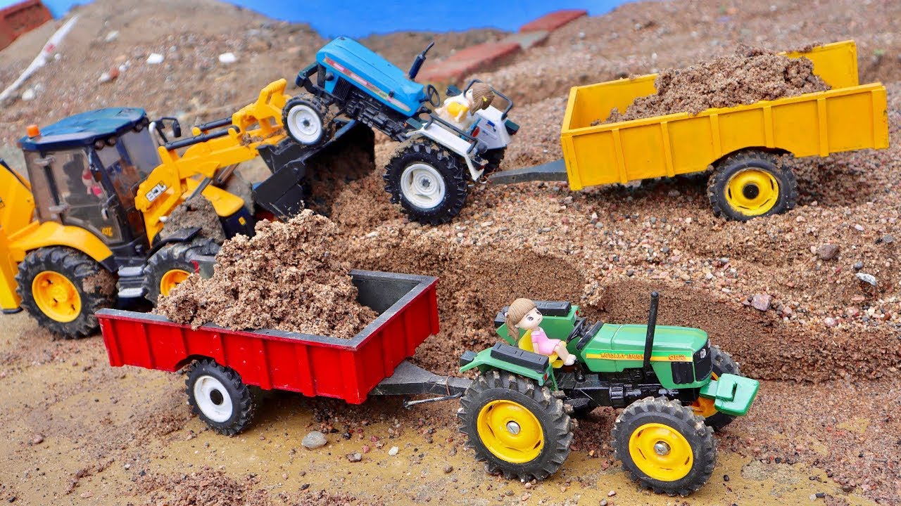 satisfying Mega RC Construction Site RC Dump Truck RC Excavators RC ...