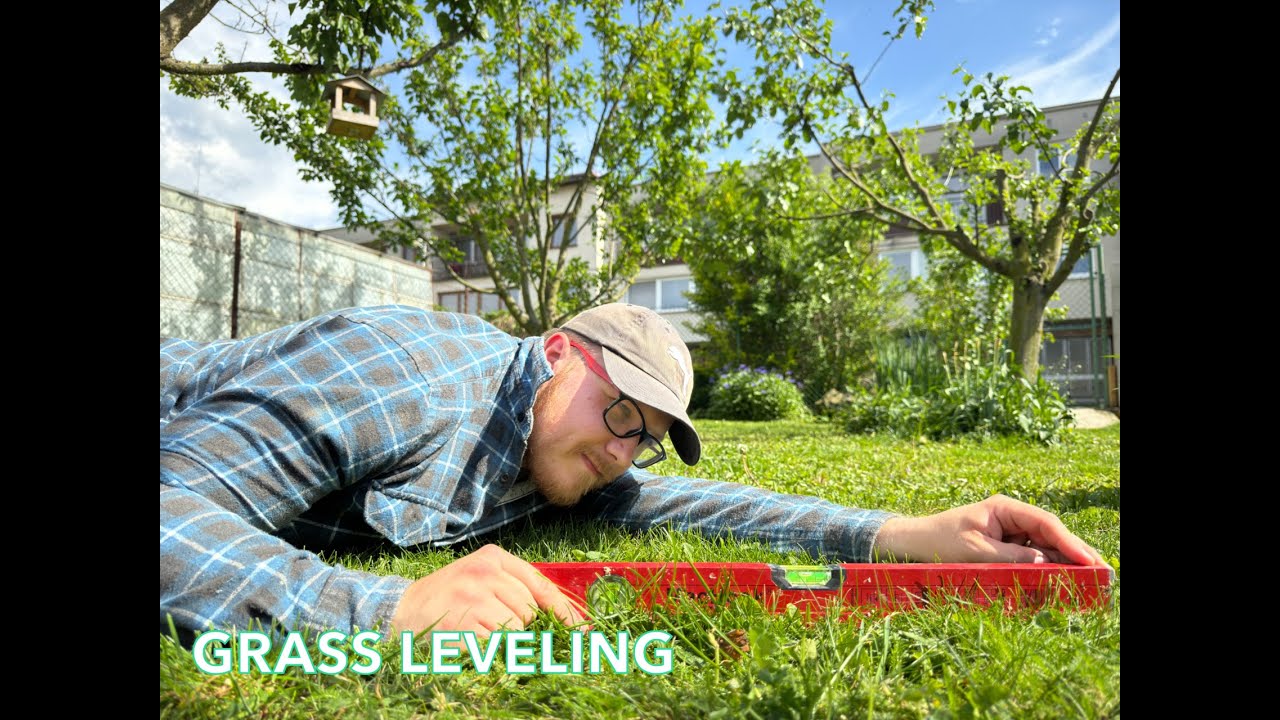 HOW TO FIX BUMP AND UGLY GRASS BY LEVELING - YouTube