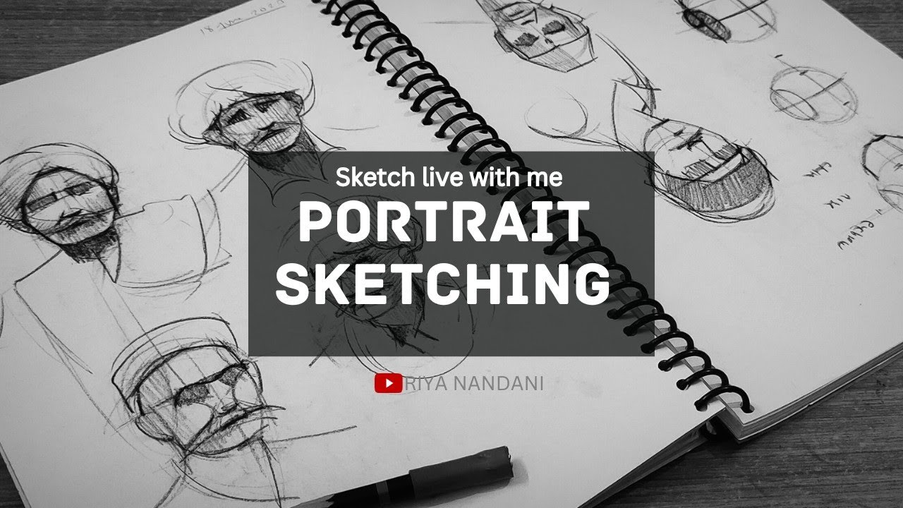 Portrait Sketching in Simple way| Portrait with loomis - YouTube