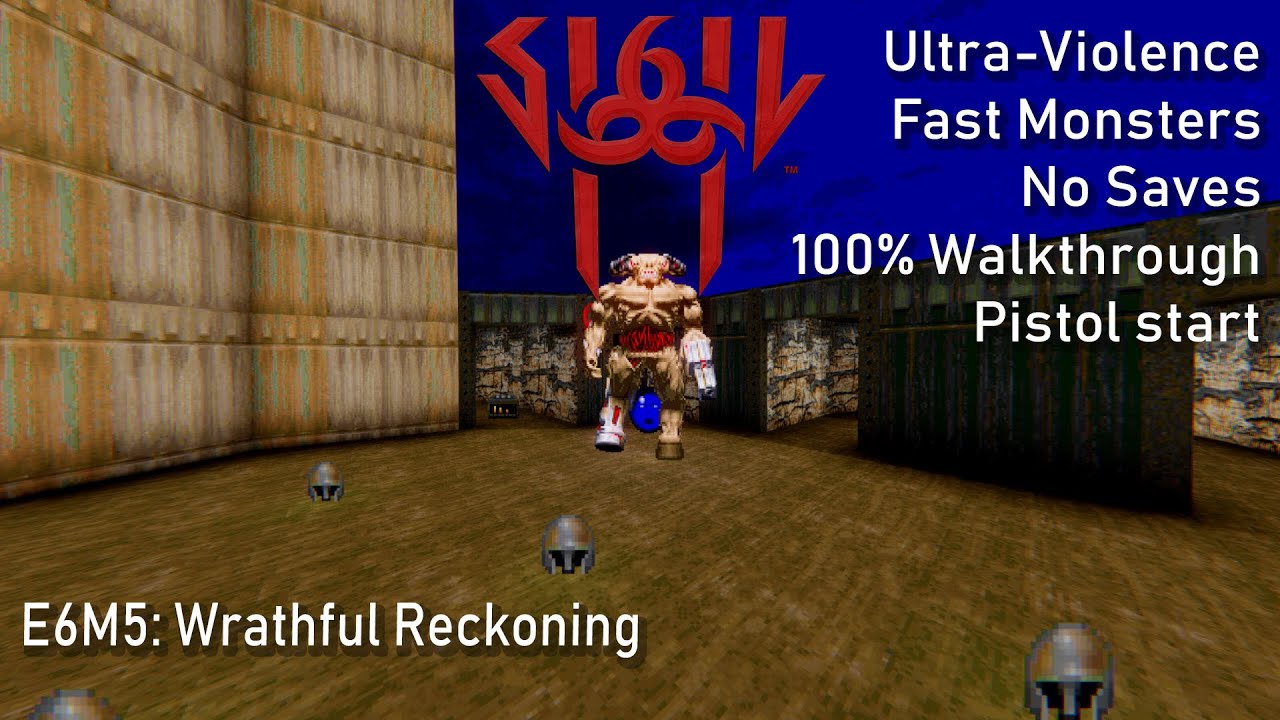 ХРАНИТЕЛЬ СФЕРЫ [] Doom: SIGIL 2 E6M5 100% UV with Fast monsters - YouTube