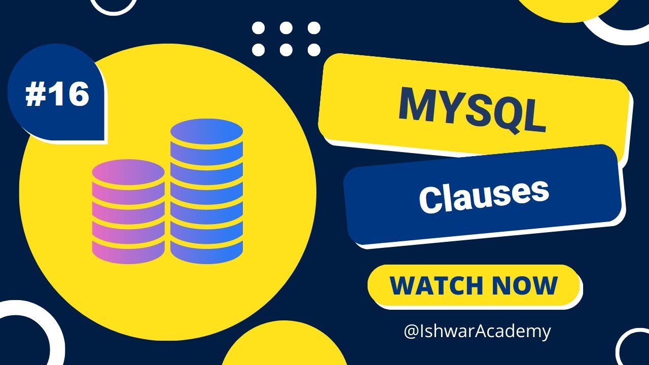 16 Mysql Clauses Where Order By Group By And Having Mysql 2023
