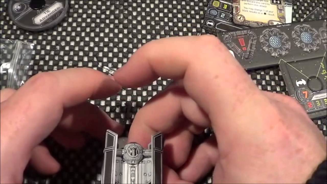 Unboxing 49: Star Wars X-Wing Tie Advanced Expansion Pack - YouTube