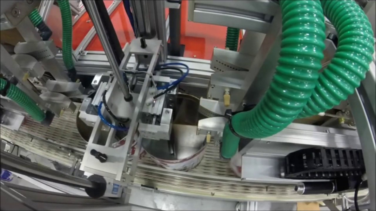 RND - Trifold Divider Insertion Machine - YouTube