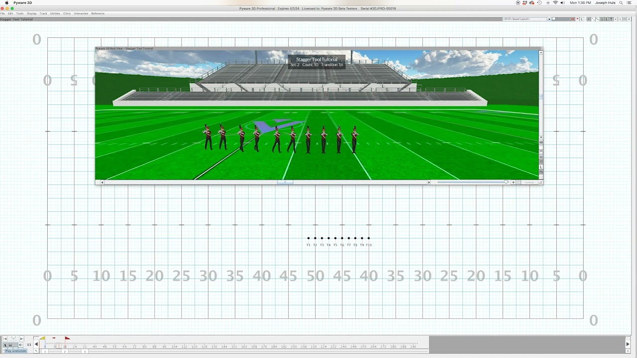 Pyware Tutorials - Stagger Tool - YouTube