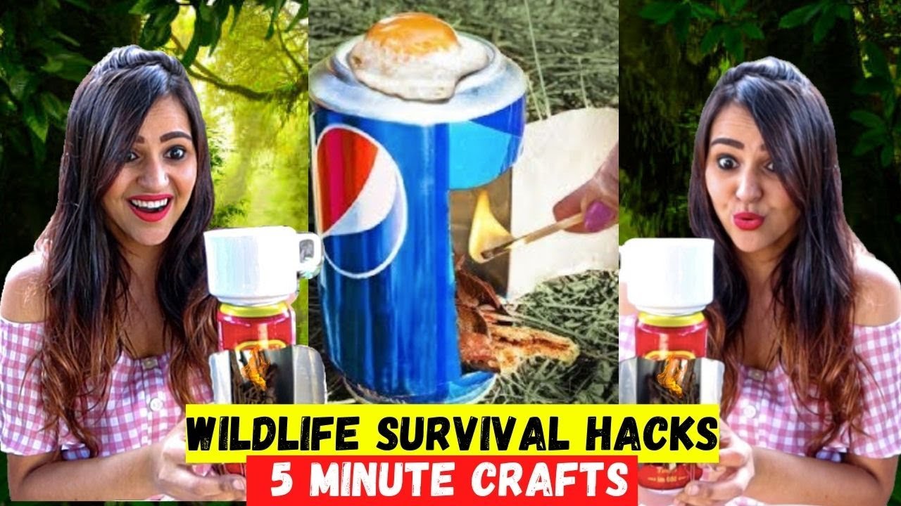 Trying Dumb WILDLIFE HACKS by 5 MINUTE CRAFTS - YouTube
