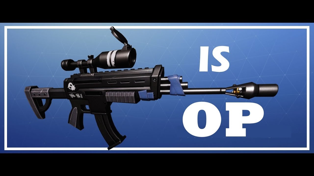 SCOPED ASSAULT RIFLE IS OP! | Fortnite Battle Royale - YouTube