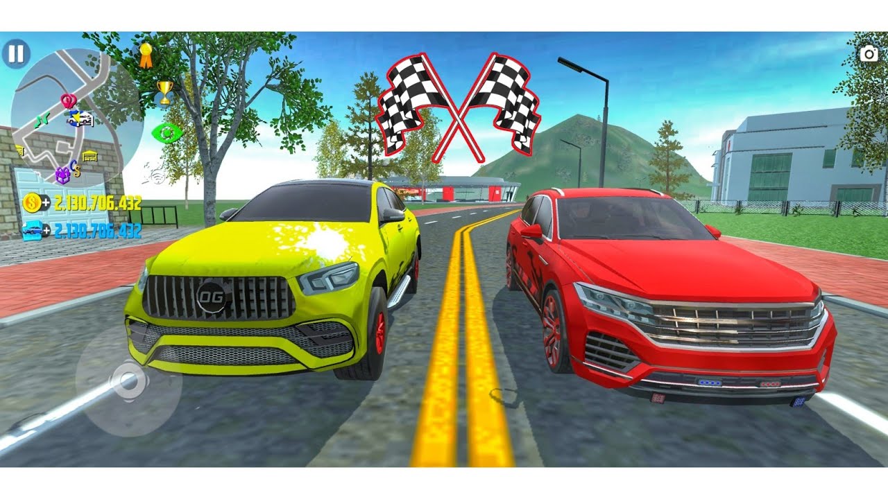 Car Simulator 2 | Mersedes GLE | Volkswagen | Driving Test | Gameplay ...