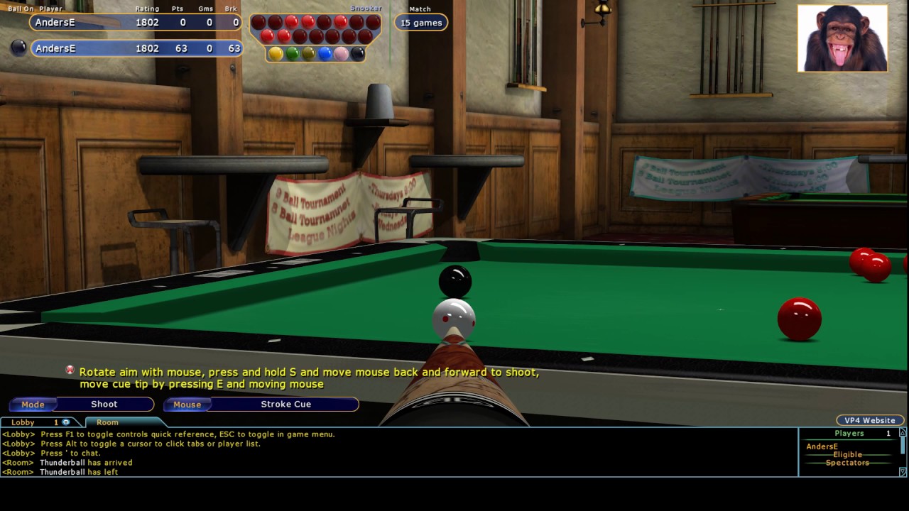 Virtual Pool 4 - 126 break on 10ft table - YouTube
