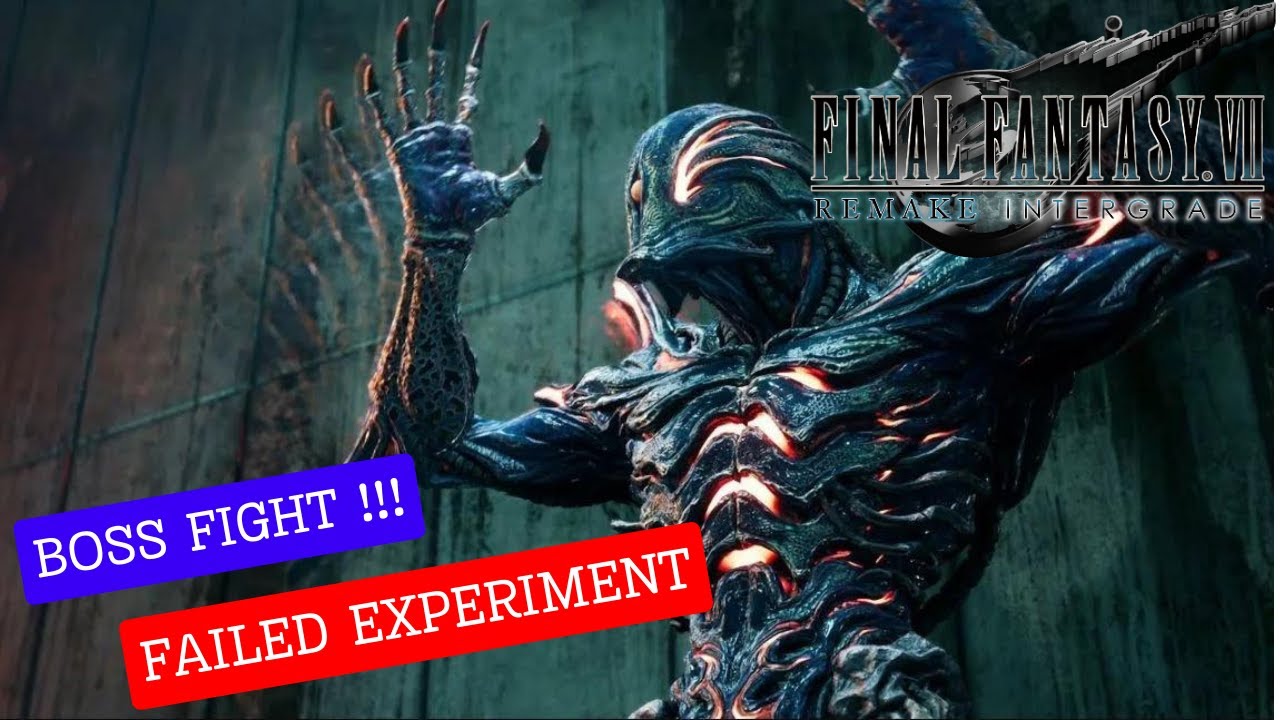 FINAL FANTASY VII REMAKE INTERGRADE ||Selamatkan Wedge & Monster Failed ...
