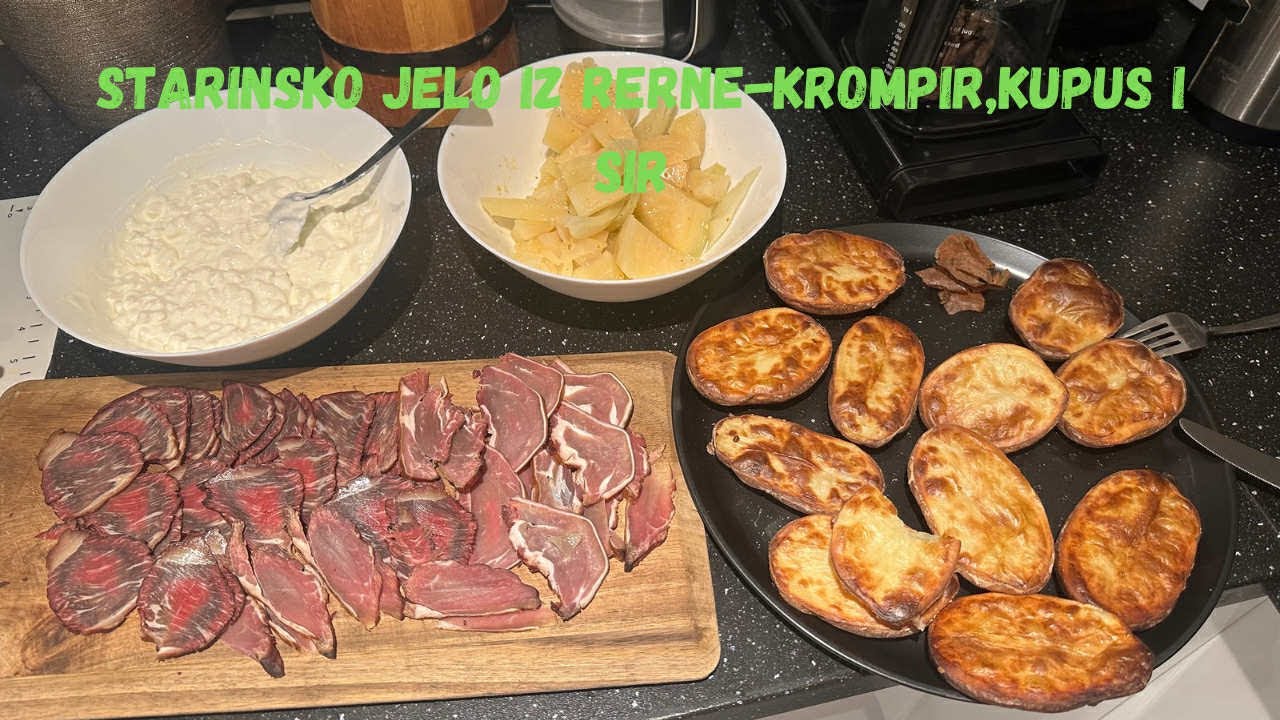 STARINSKO JELO IZ RERNE -KROMPIR,KUPUS I SIR - YouTube