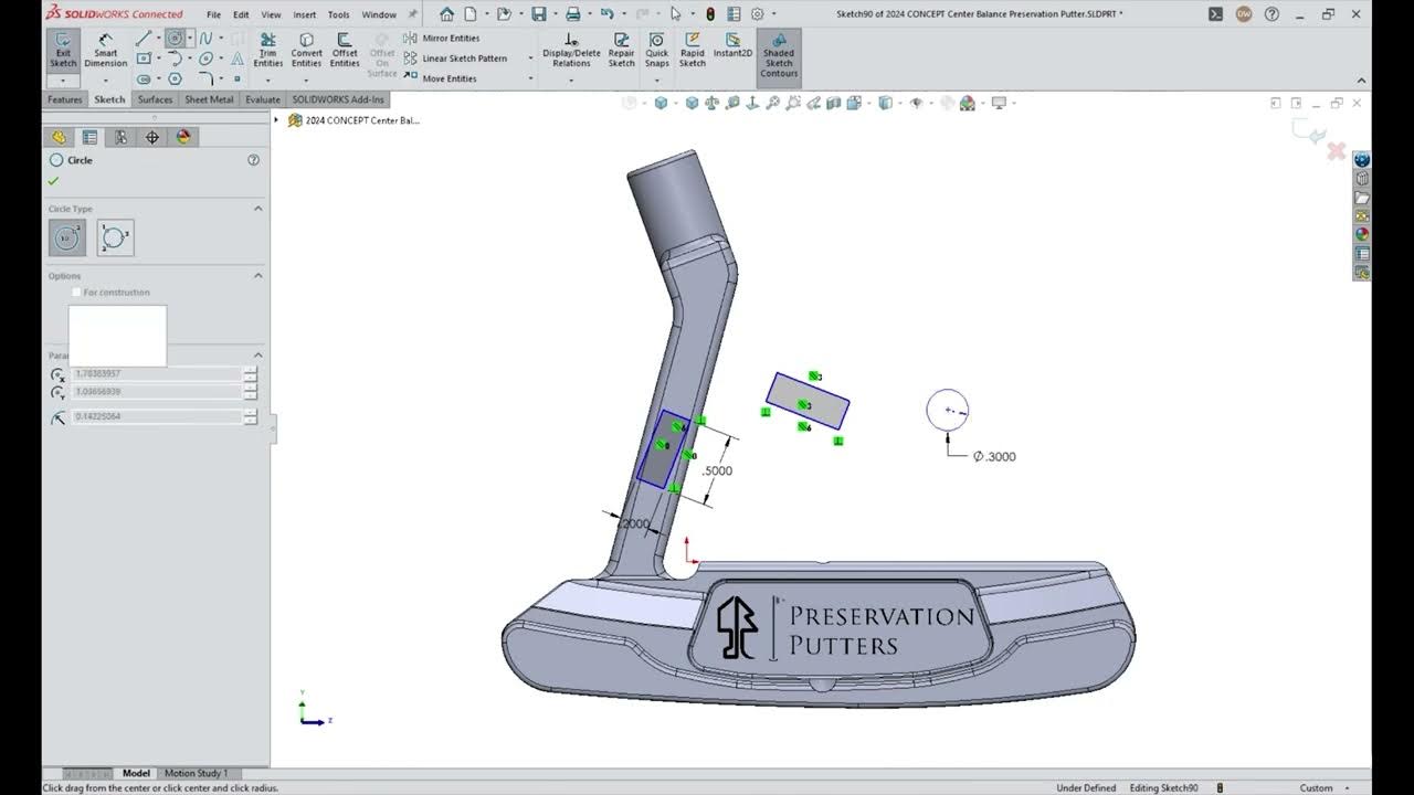 Derek's Daily SOLIDWORKS Tip #1 - On-Screen Numeric Input - YouTube